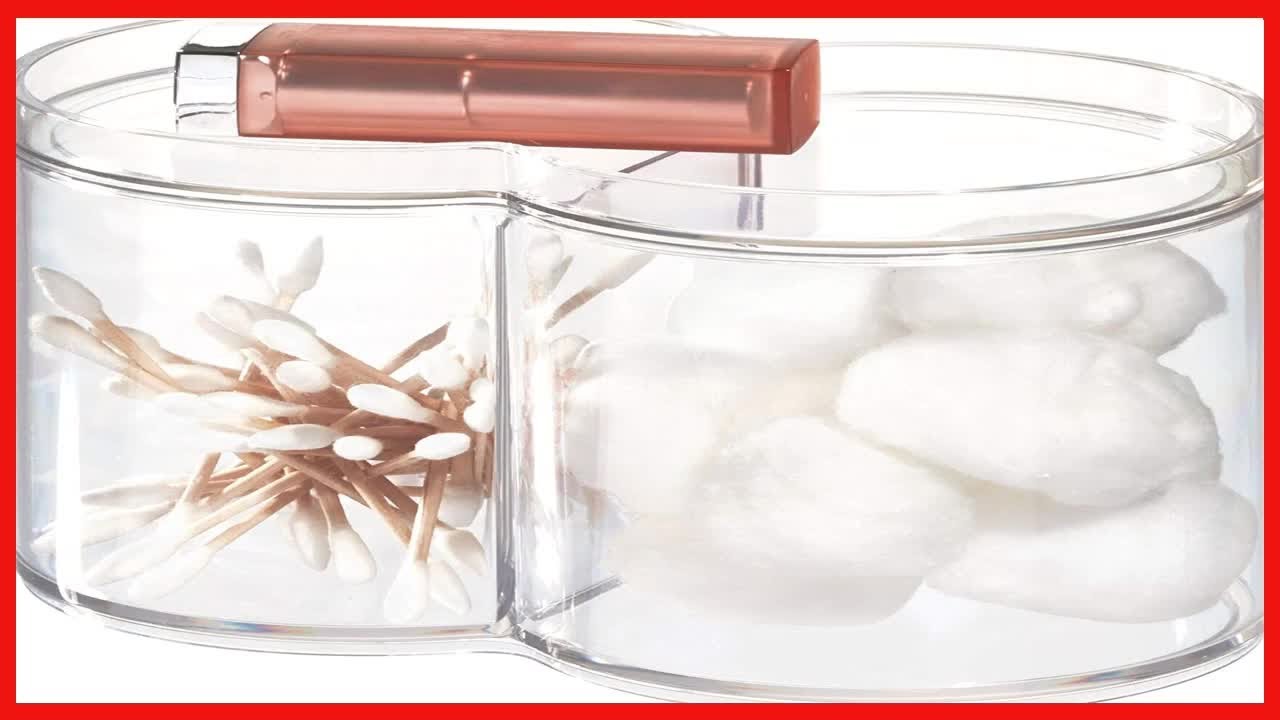 Great product - iDesign The Clarity Collection Round Plastic Canister ...
