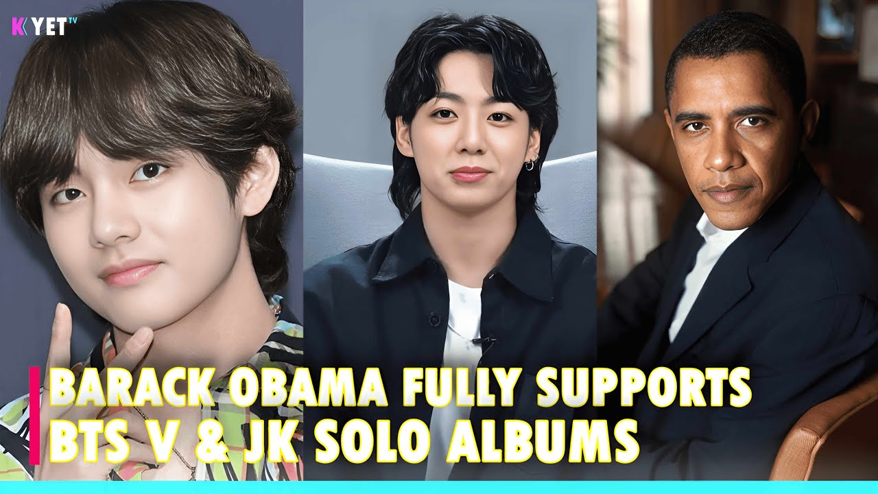 Updated BTS News, Barack Obama Expresses Support For BTS V And Jungkook ...