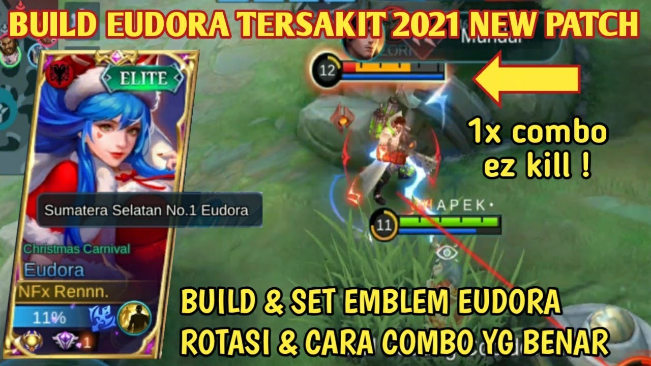 BUILD EUDORA TERSAKIT 2021 DI NEW PATCH | BUILD DAN EMBLEM EUDORA ...