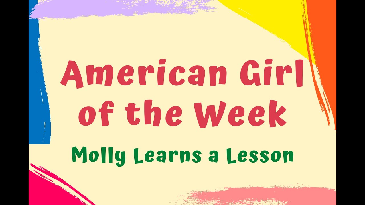 American Girl of the Week: Molly Book 2 - YouTube