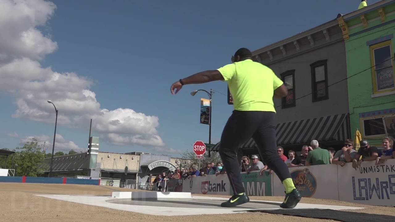 2016 Downtown Men's Olympic Shot Put HD - YouTube