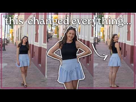 Trying this FREE mini skirt pattern (so you don’t have to 🫣) | Sewing vlog