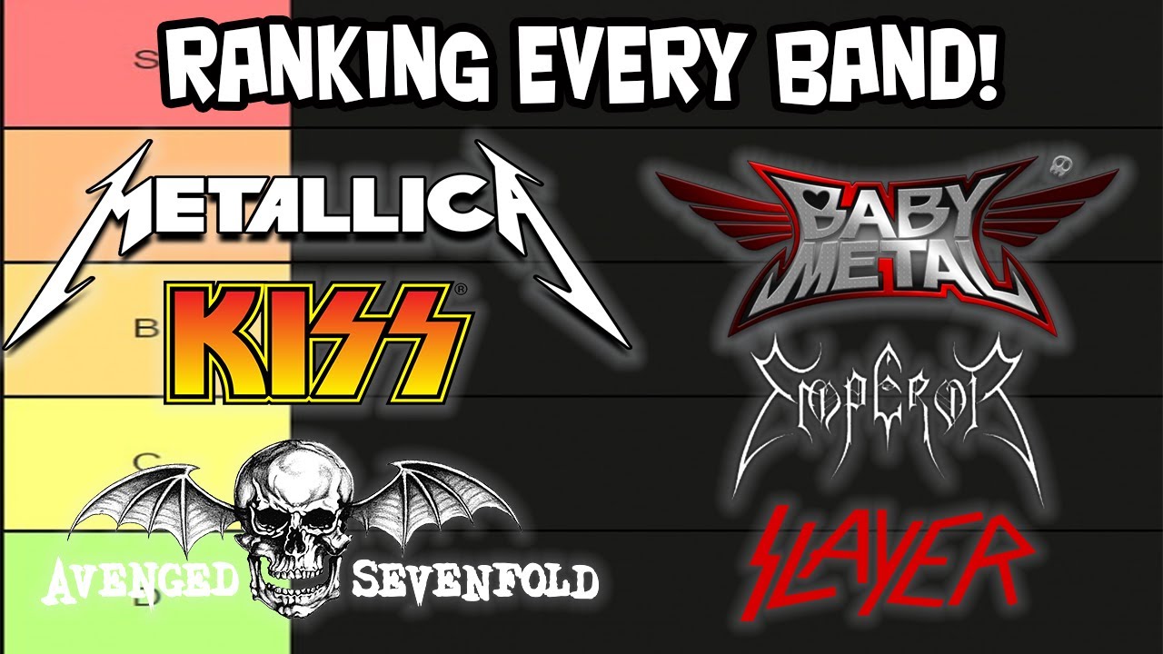 Ranking Every Band I've Seen Live (Over 200) - YouTube