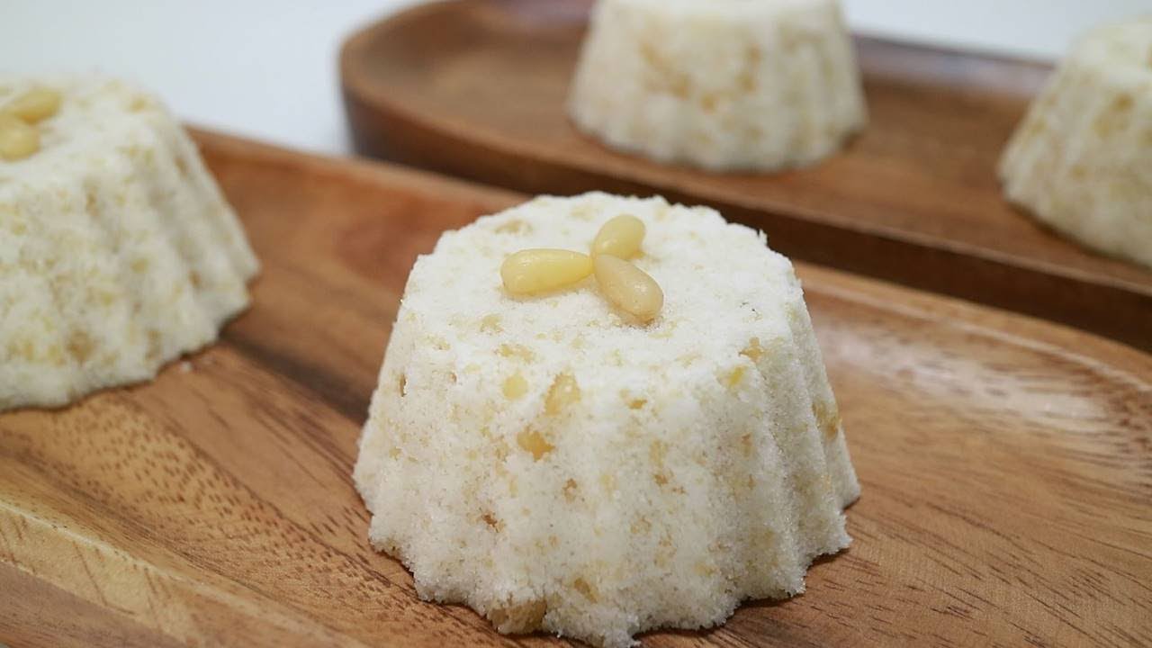 두부 잣 설기 만들기 : Tofu pine nut rice cake(seolgi) Recipe (vegan) | 시나브로 ...