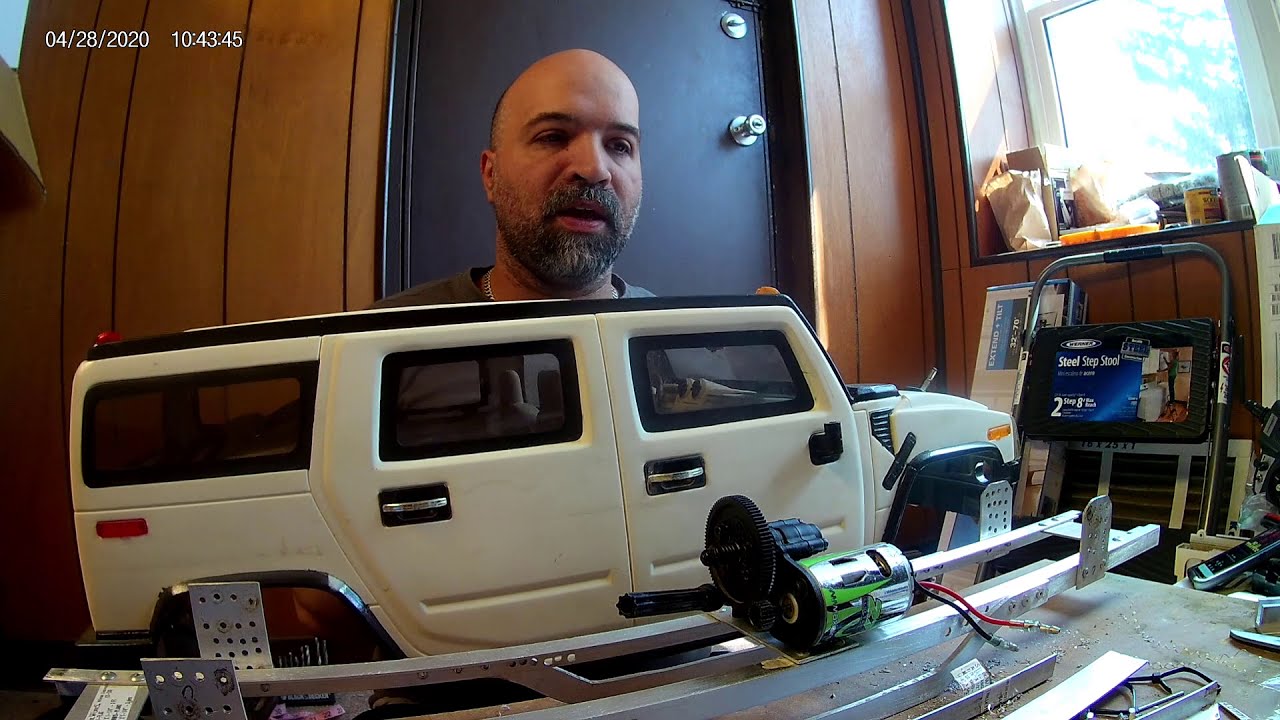 1/6 Scale Hummer H2 RC Build Pt.2 - YouTube