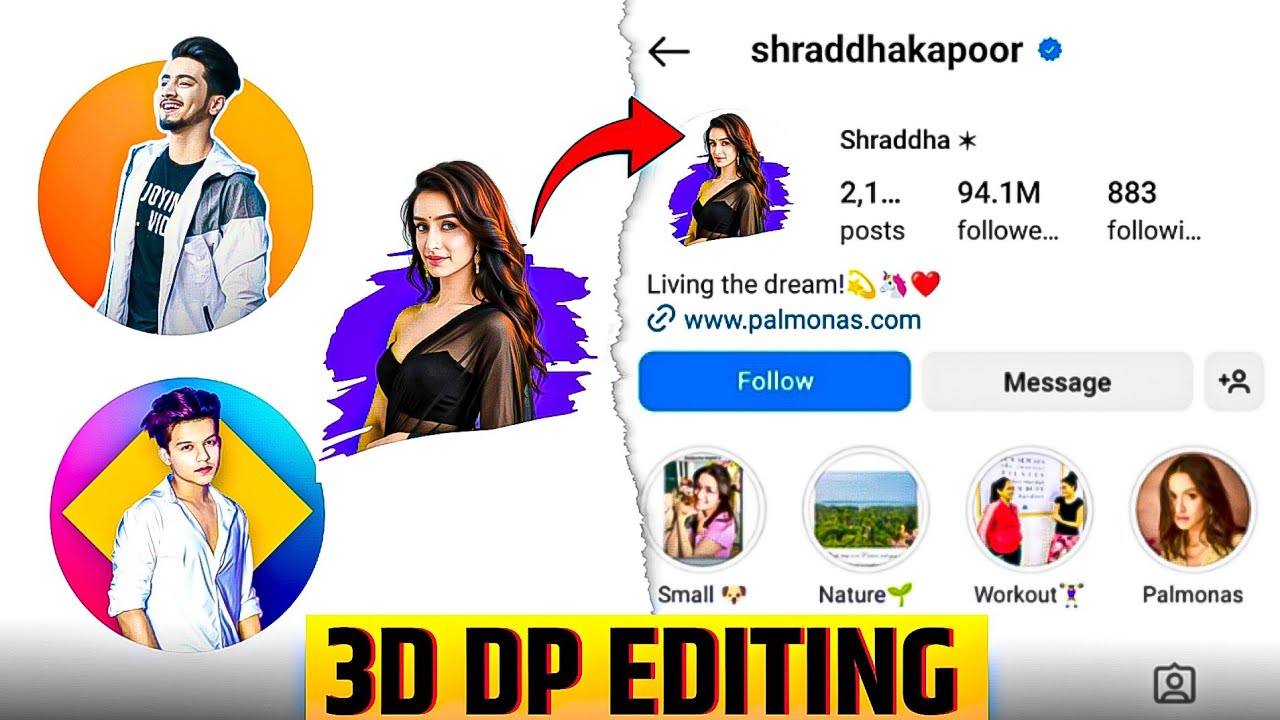 Make Your DP Go Viral! Instagram Aesthetic DP Editing! 🚀🔥 - YouTube