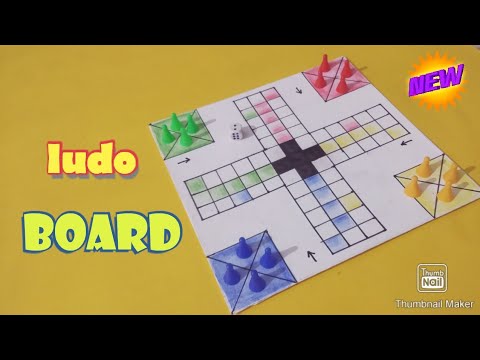 How to make a ludo board at home | Easy || Craft Closet - YouTube