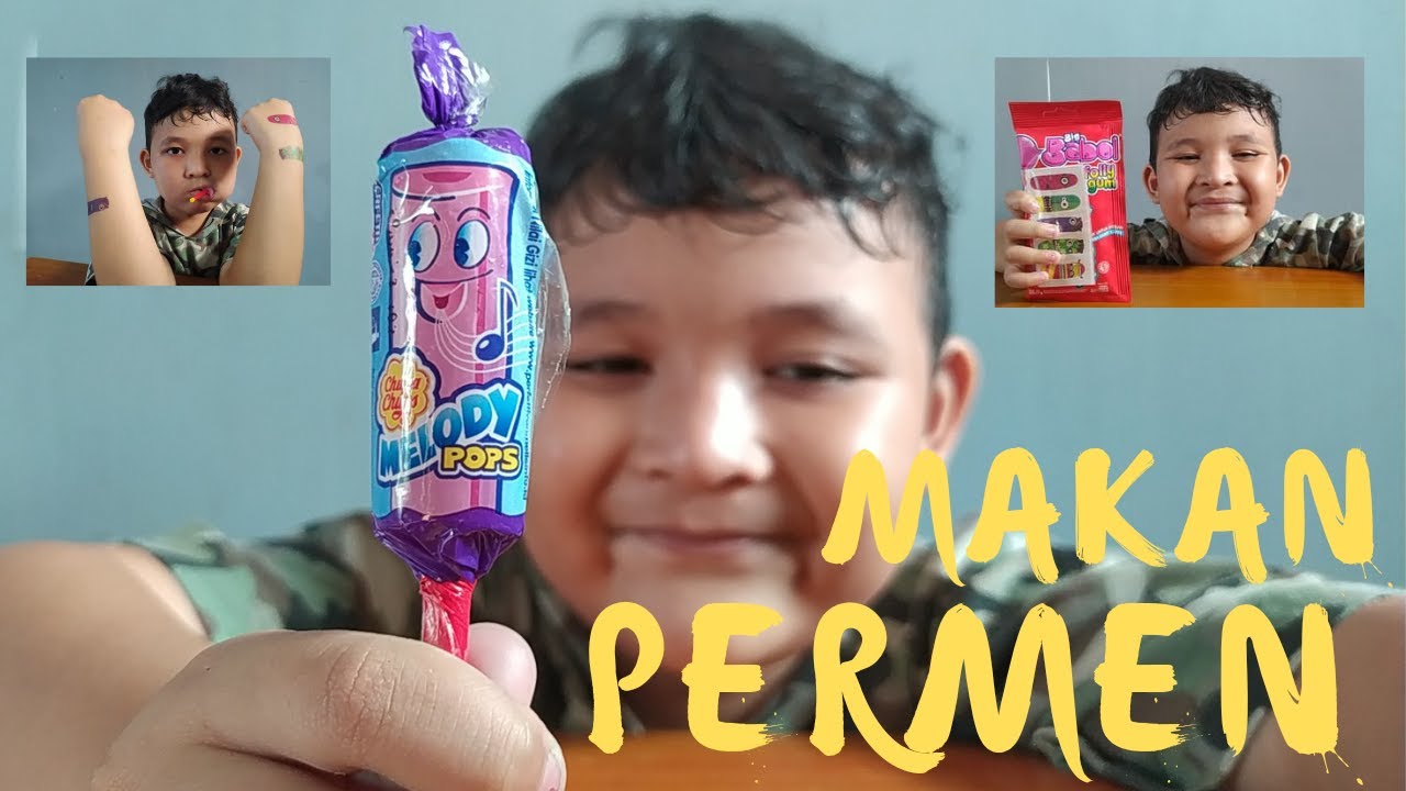 Chupa Chups Candy Melody Pops,Permen karet kapas,YUPI "MAKAN PERMEN 😱 ...