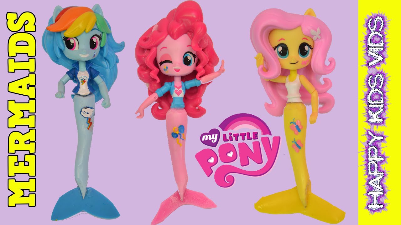 My Little Pony Pool Party Mermaids - YouTube