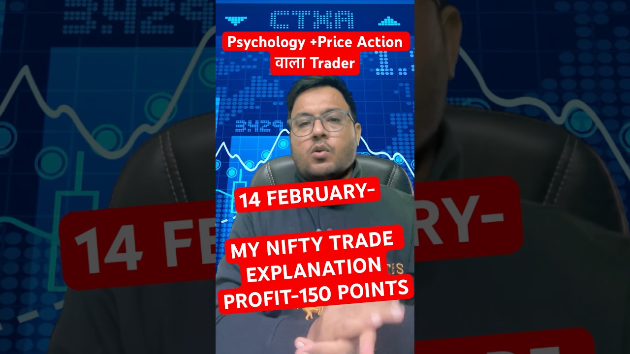 TODAY’S NIFTY TRADE EXPLANATION (14th FEBRUARY) #nifty#optionstrading# ...