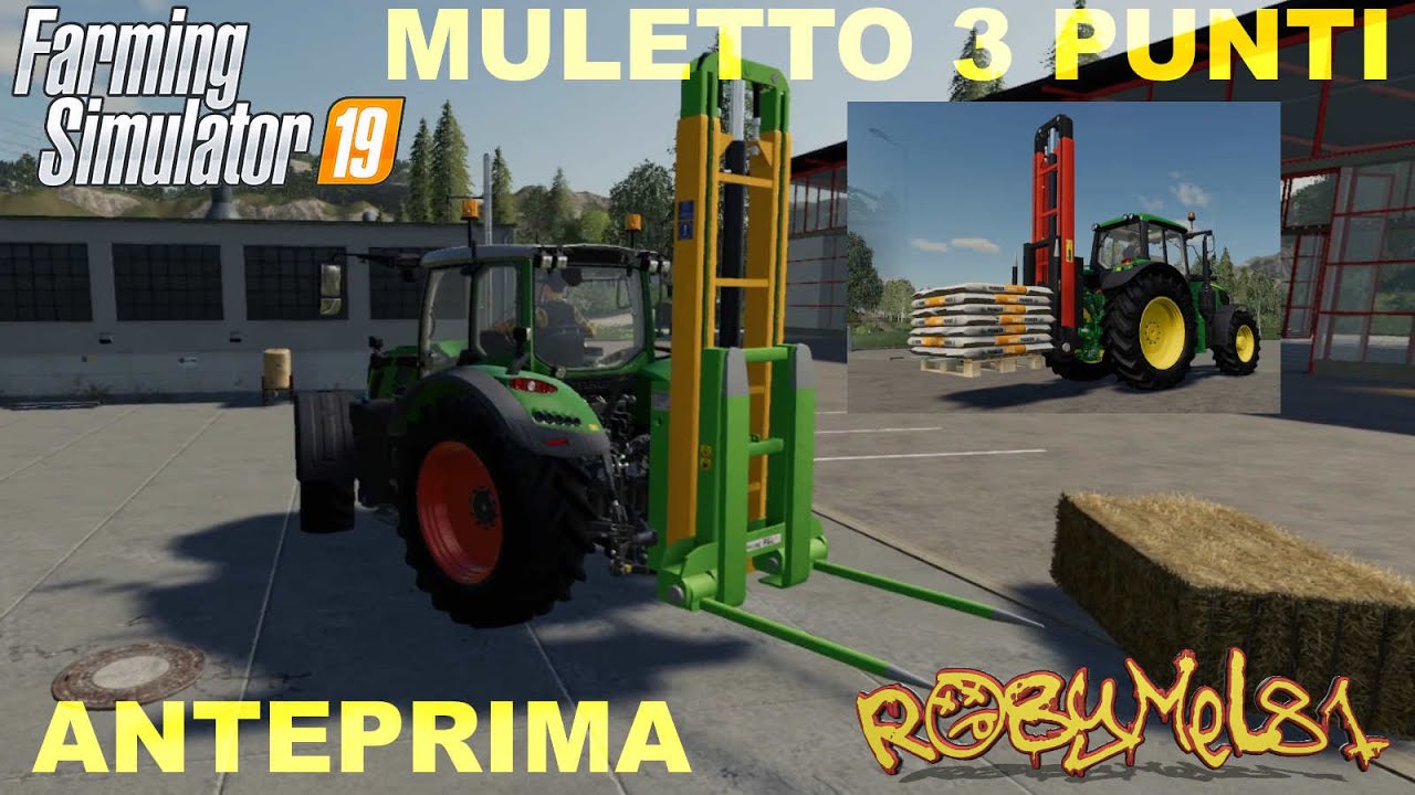 FARMING SIMULATOR 19 - MULETTO 3 PUNTI - ANTEPRIMA/PREVIEW (PC/CONSOLE ...