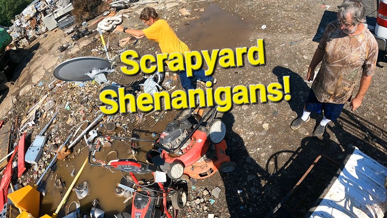 Scrap Shack Shenanigans-Scrapyard Action-Small Scale Action - YouTube