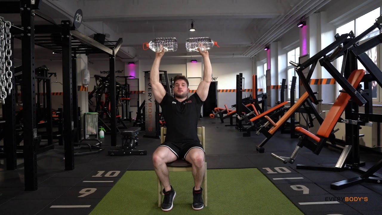 Breite Schultern to go! Heftiges Schulter Workout für zu Hause. - YouTube
