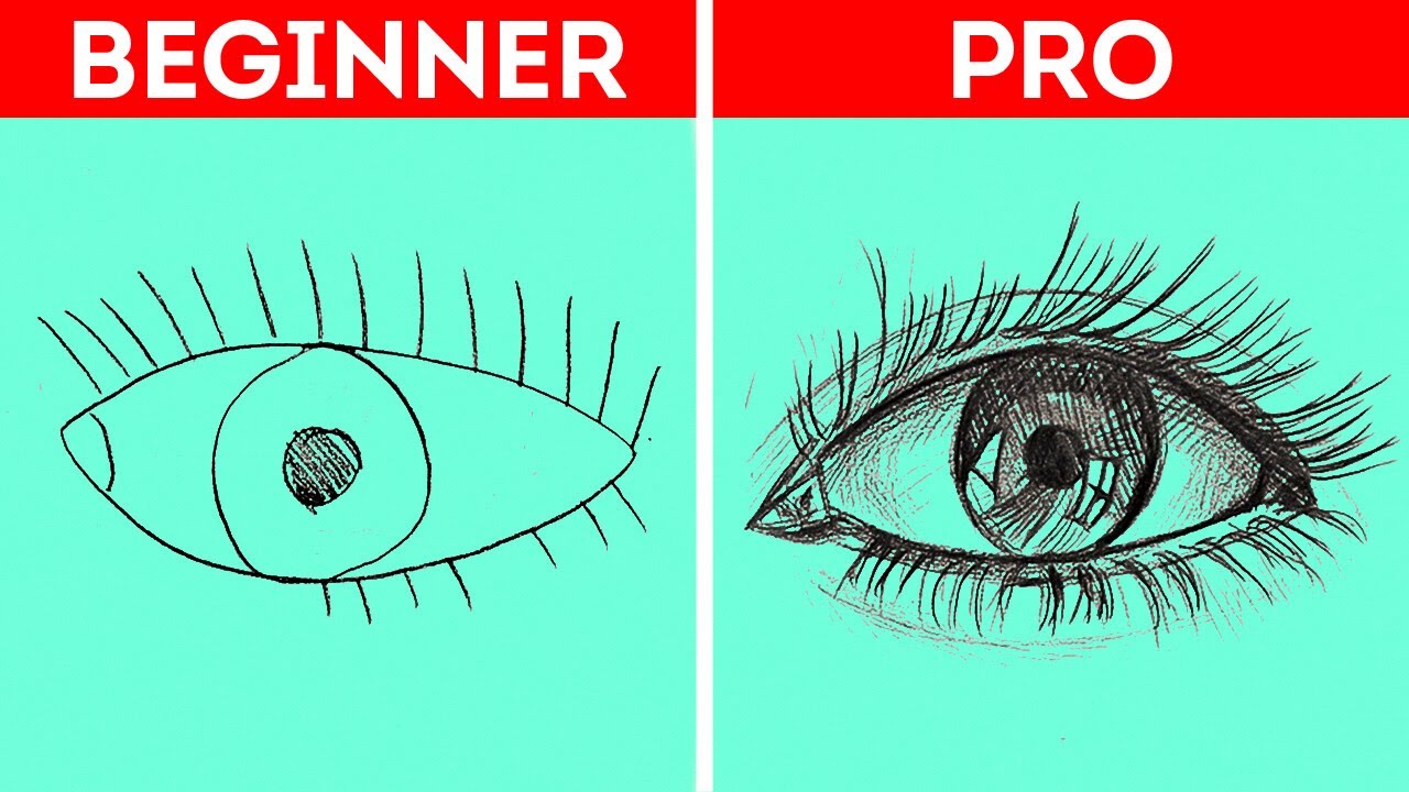 Draw Like a PRO: Easy Drawing Tricks Anyone Can Repeat - YouTube