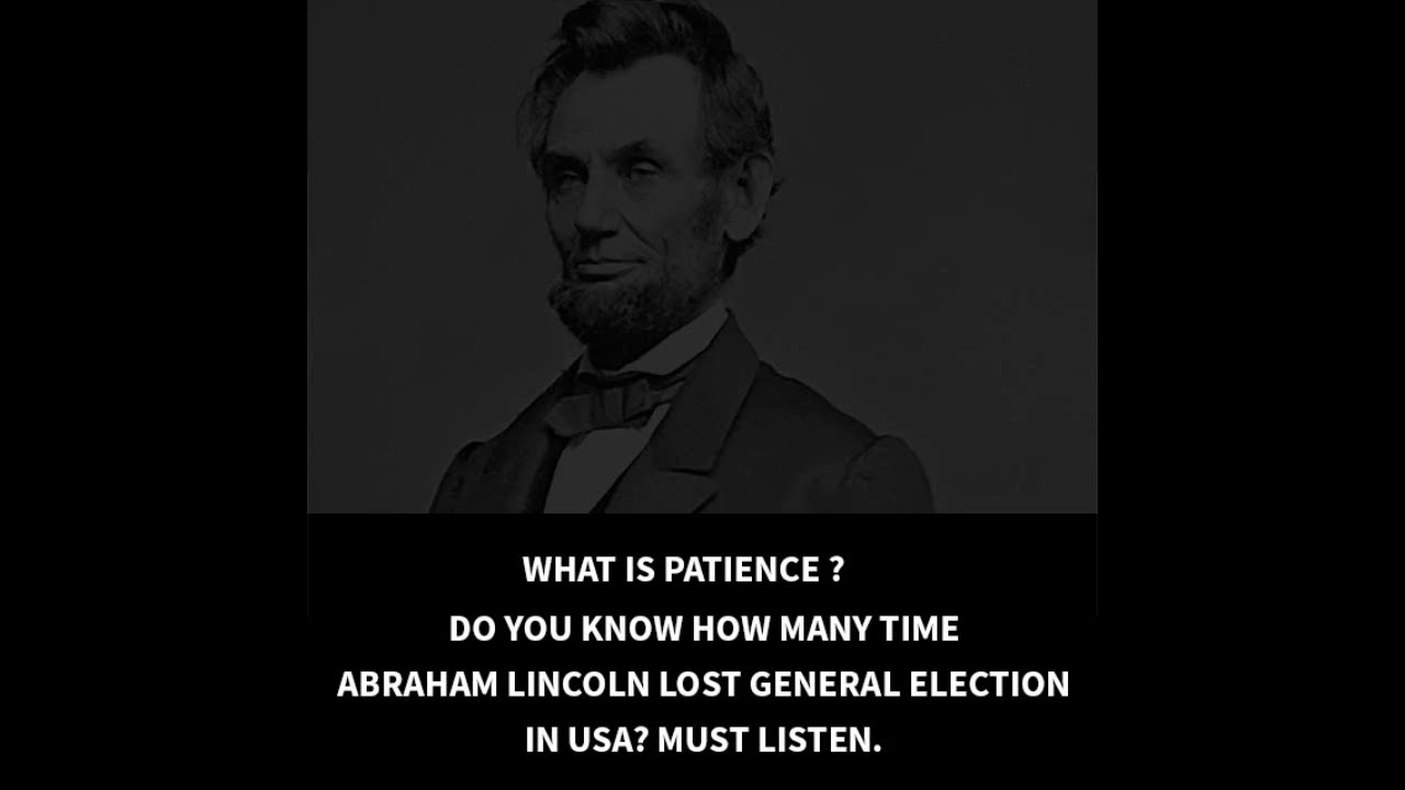 Patience By Gyanvatsal swami. What is patience. Abraham lincoln. - YouTube