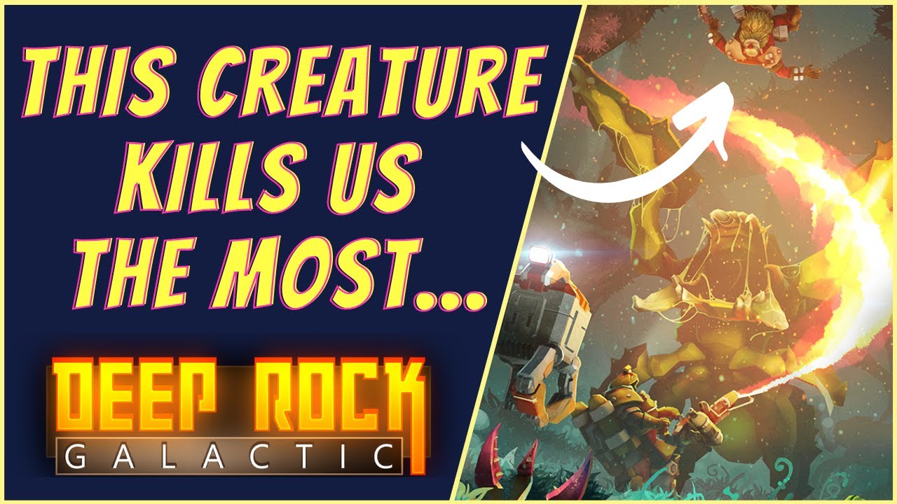We're never expecting this creature. Deep Rock Galactic. Multiplayer ...