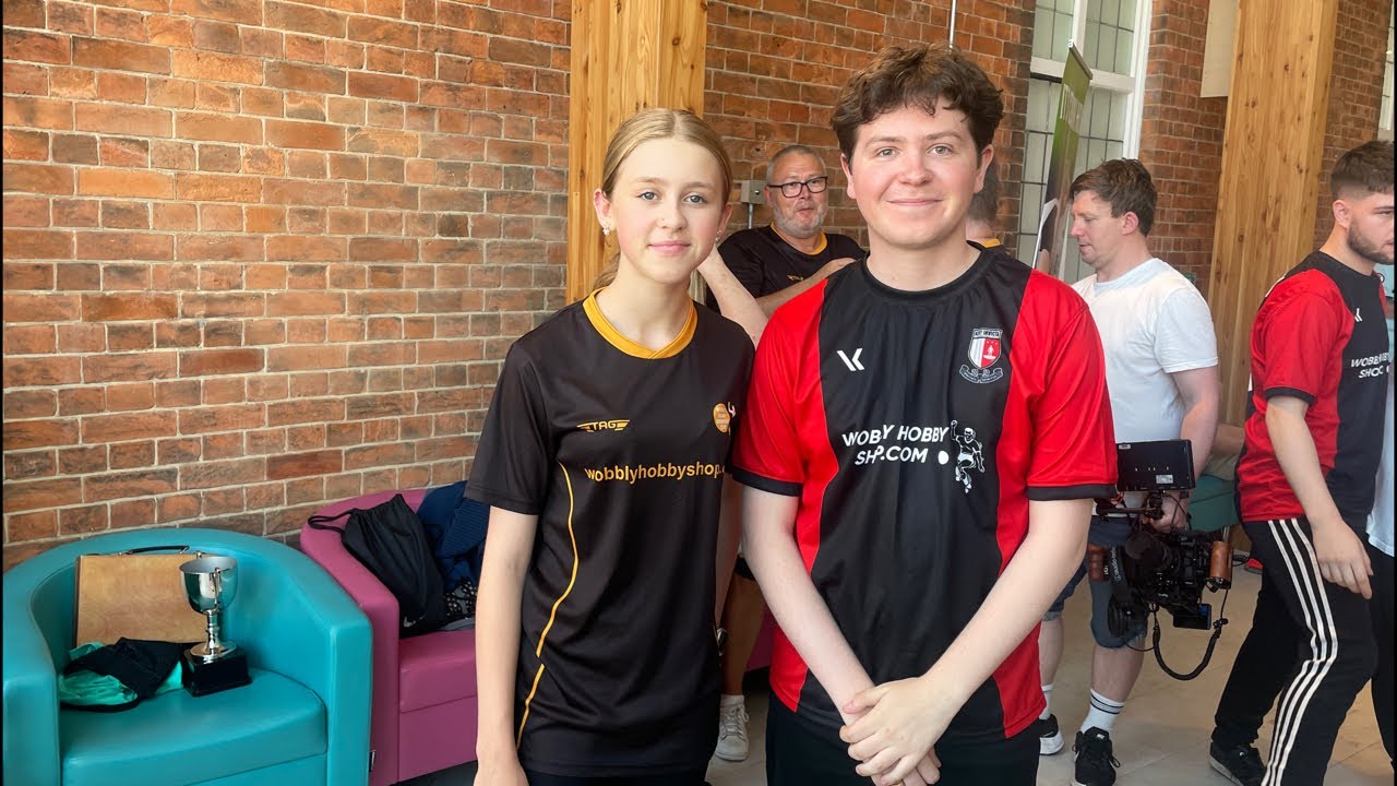 Ruby Matthews v James McCormick English Subbuteo Masters Youth - YouTube