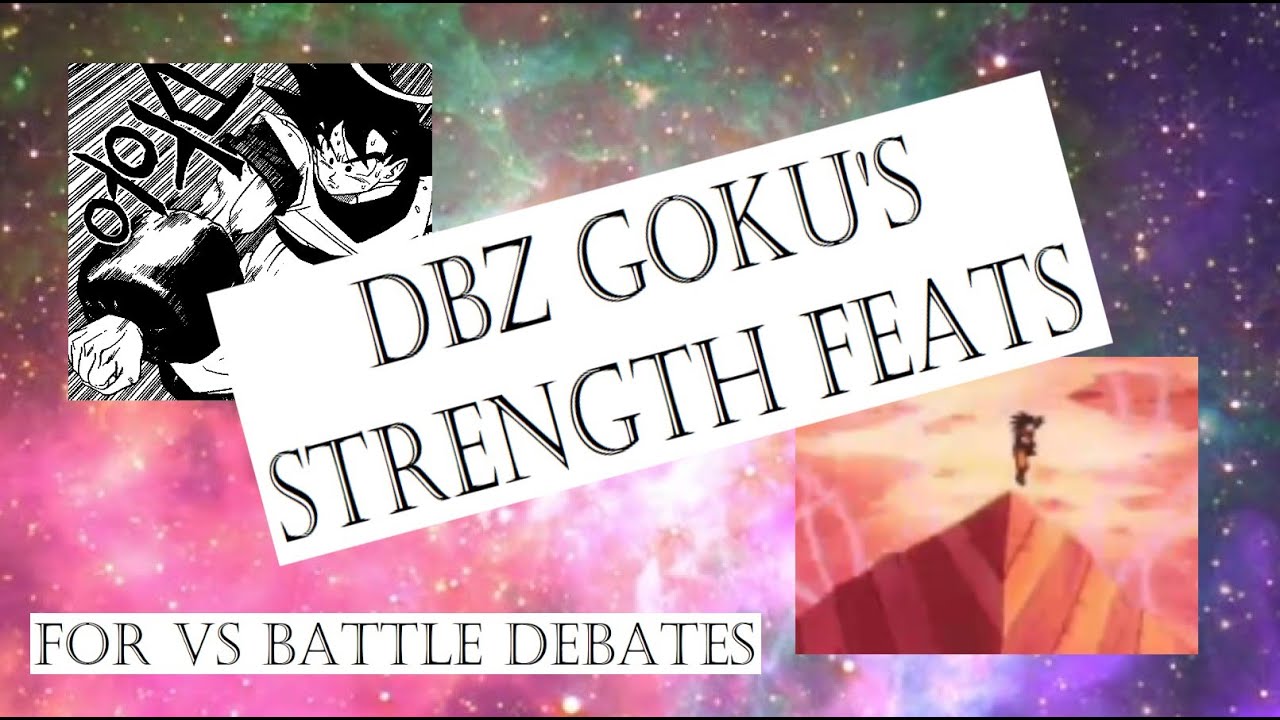 Story feats ep18 - Goku lifts everyone up (DBZ feats) - YouTube