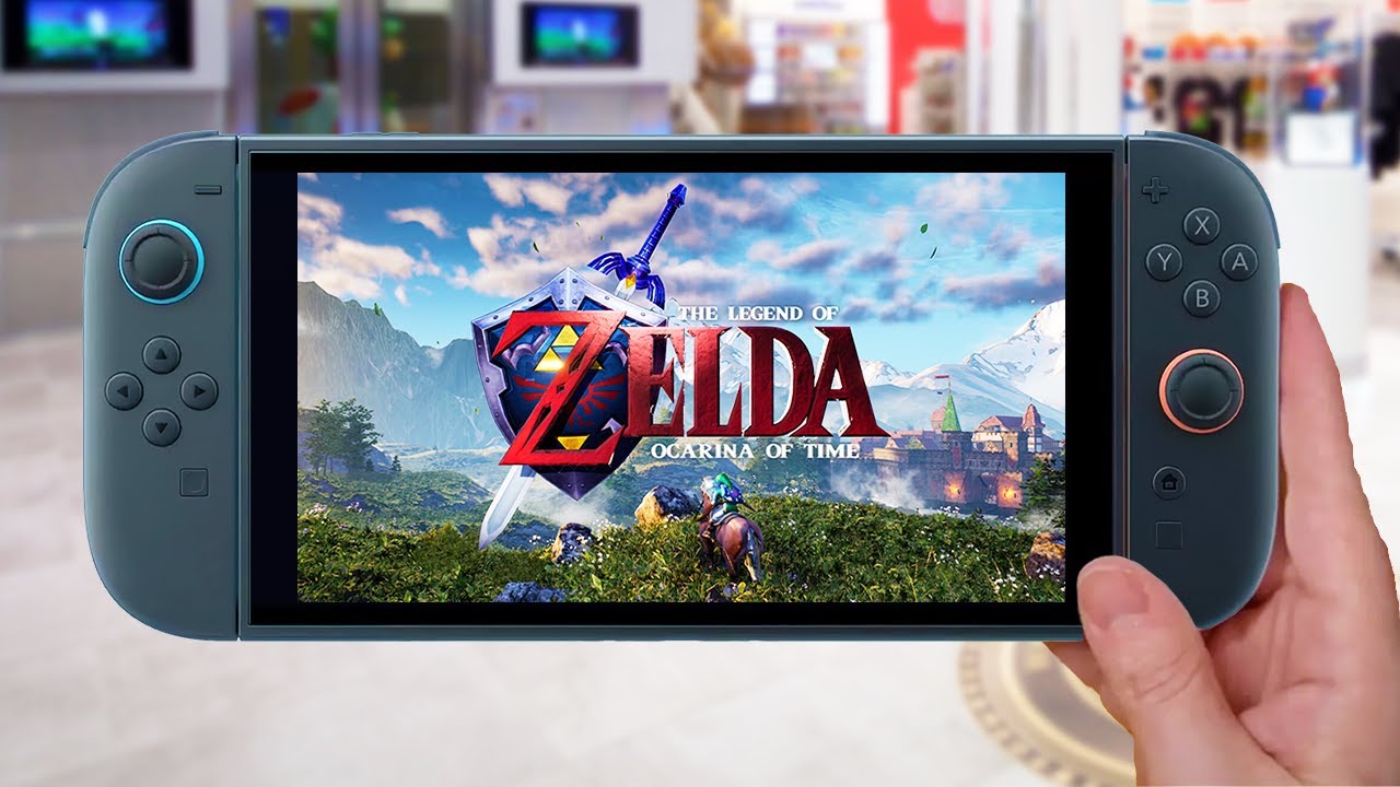 Zelda Ocarina of Time Remake FINALLY coming to the Nintendo Switch 2....? - YouTube
