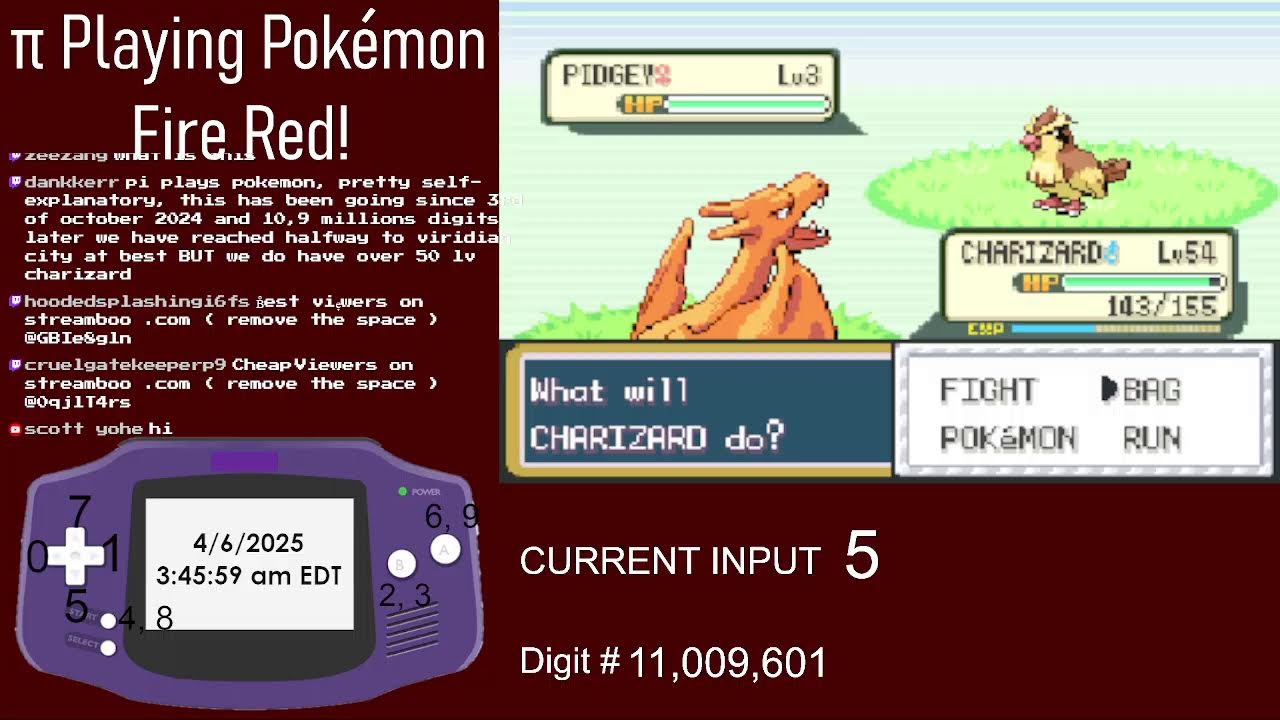 Pi Playing Pokemon Fire Red! - YouTube