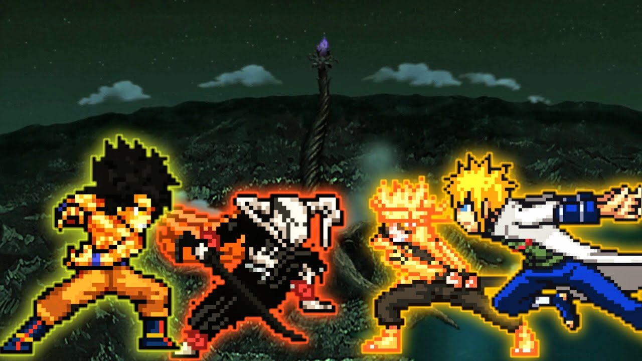 Ichigo V5 OP & Goku Ikari(New) VS Naruto OP & Yellow Flash Minato OP in ...
