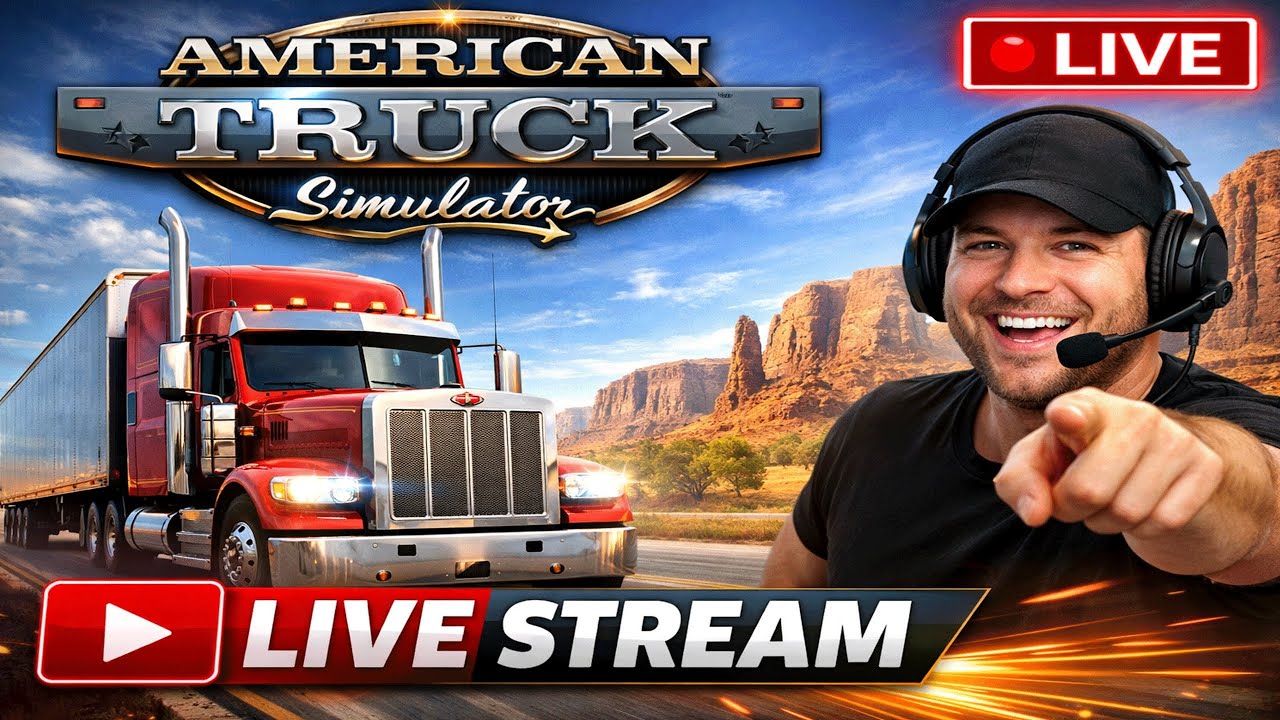 AMERICAN TRUCK SIMULATOR (ATS) #livestream #youtubeshorts - YouTube