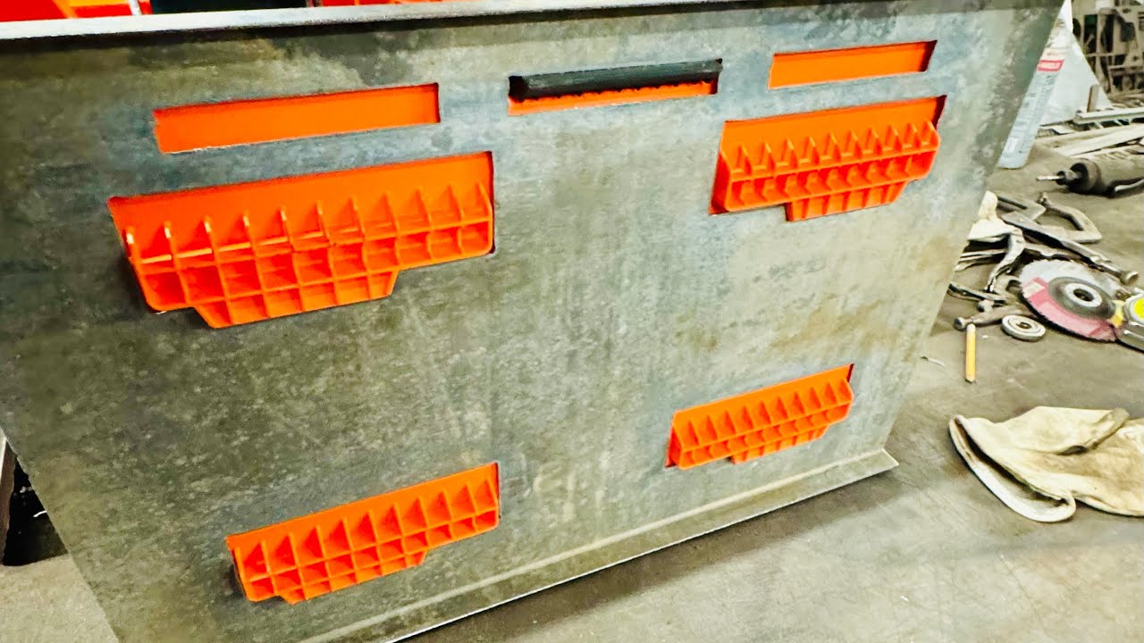 Making a mounting plate for a Klein MODbox. - YouTube