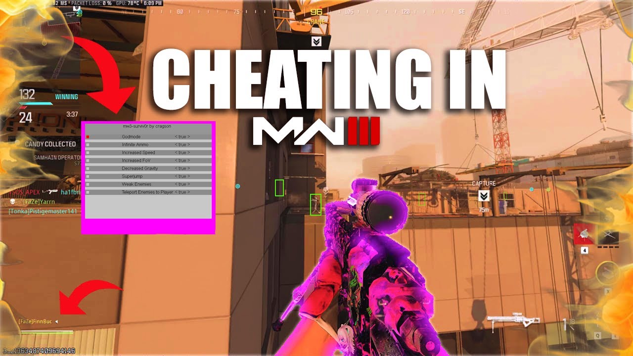 Cheating in MW3 - YouTube