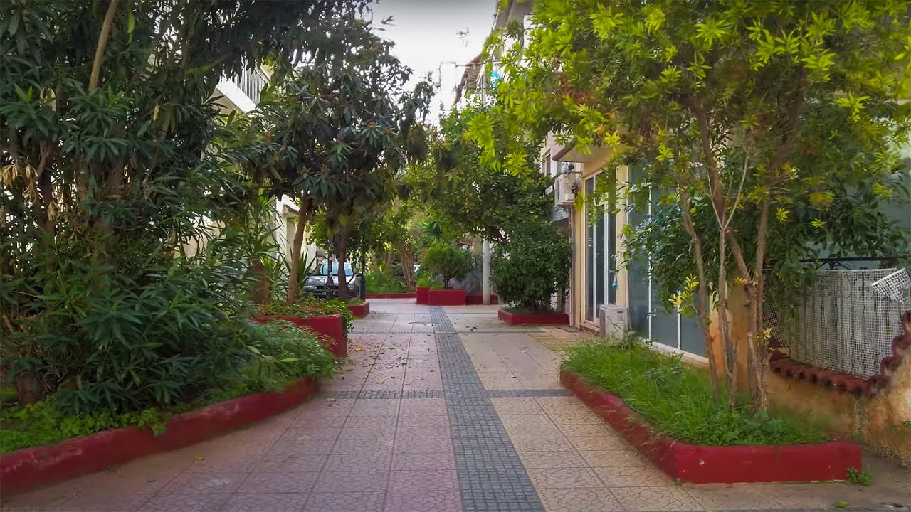 #183 Moschato 1hour walk in Athens, Greece - YouTube