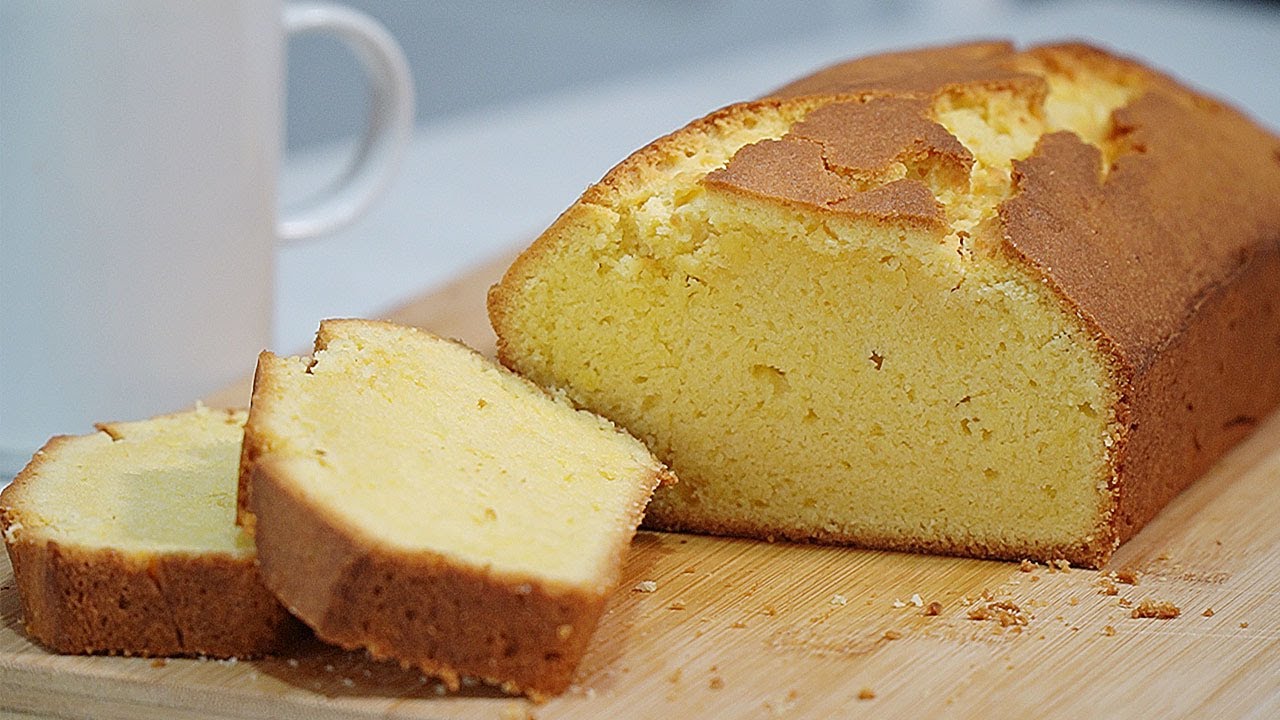 Madeira Cake CLASSIC BRITISH sponge cake - YouTube
