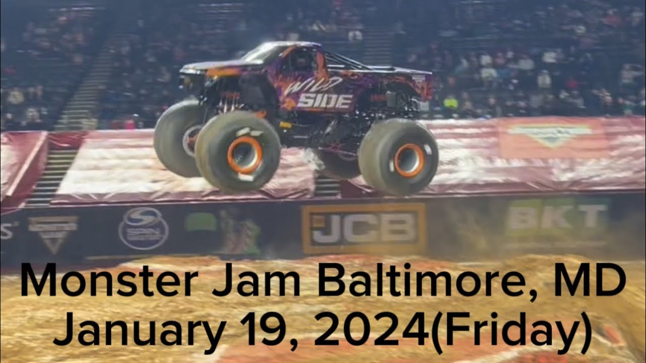 Monster Jam Baltimore, MD 2024(January 19, 2024 - YouTube