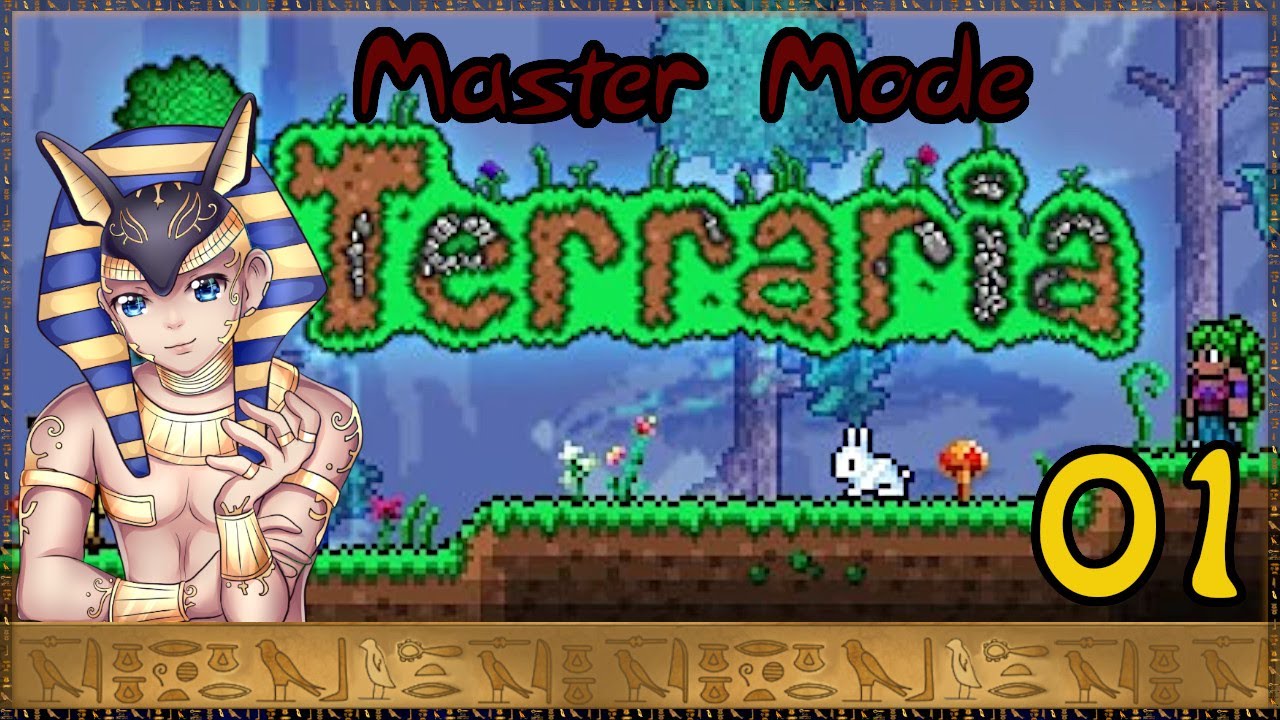 Terraria [Master Mode | First Playthrough] Part 1 First Time Terraria ...