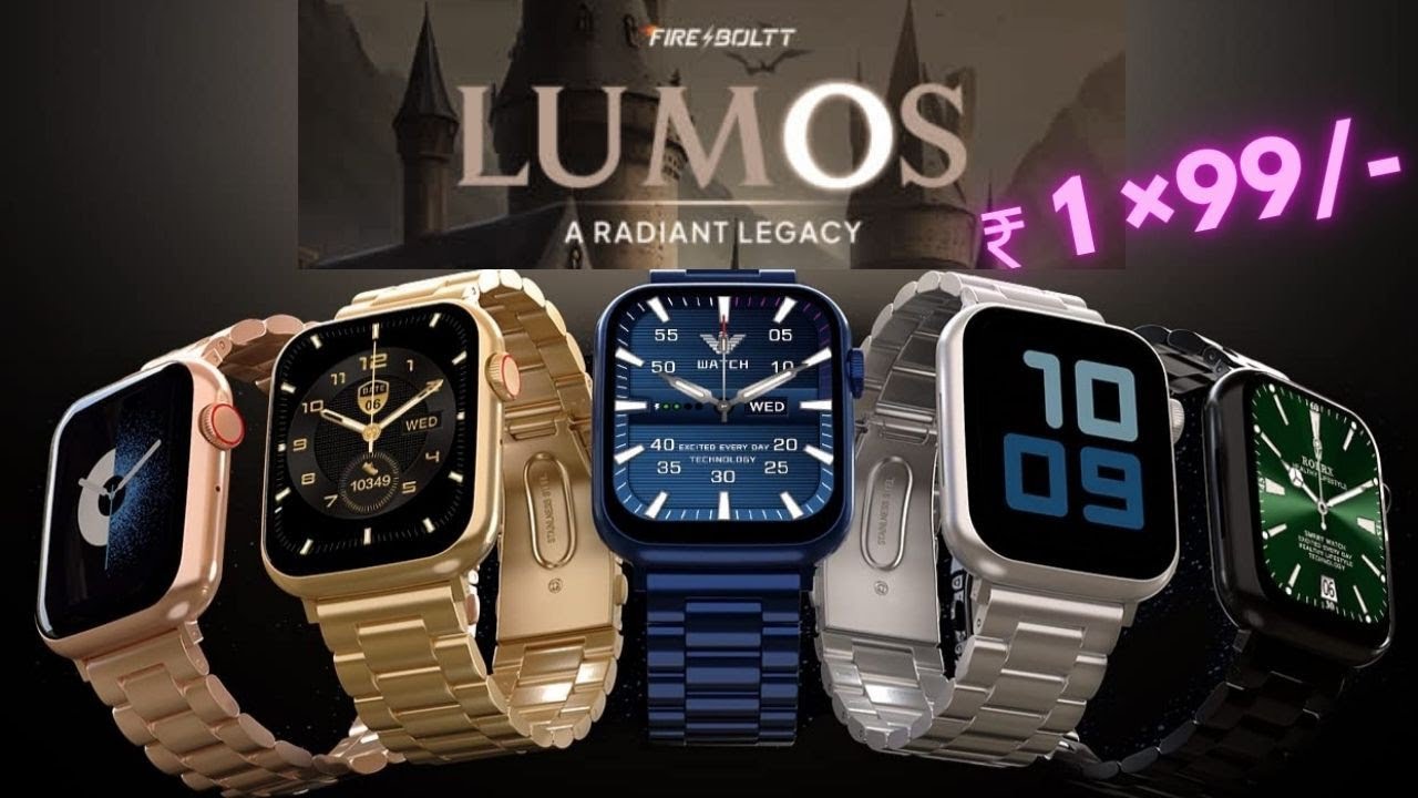 💢🤯₹ 1,×99 /-க்கு Fire Boltt Lumos Smart watch⚡⚡ - YouTube