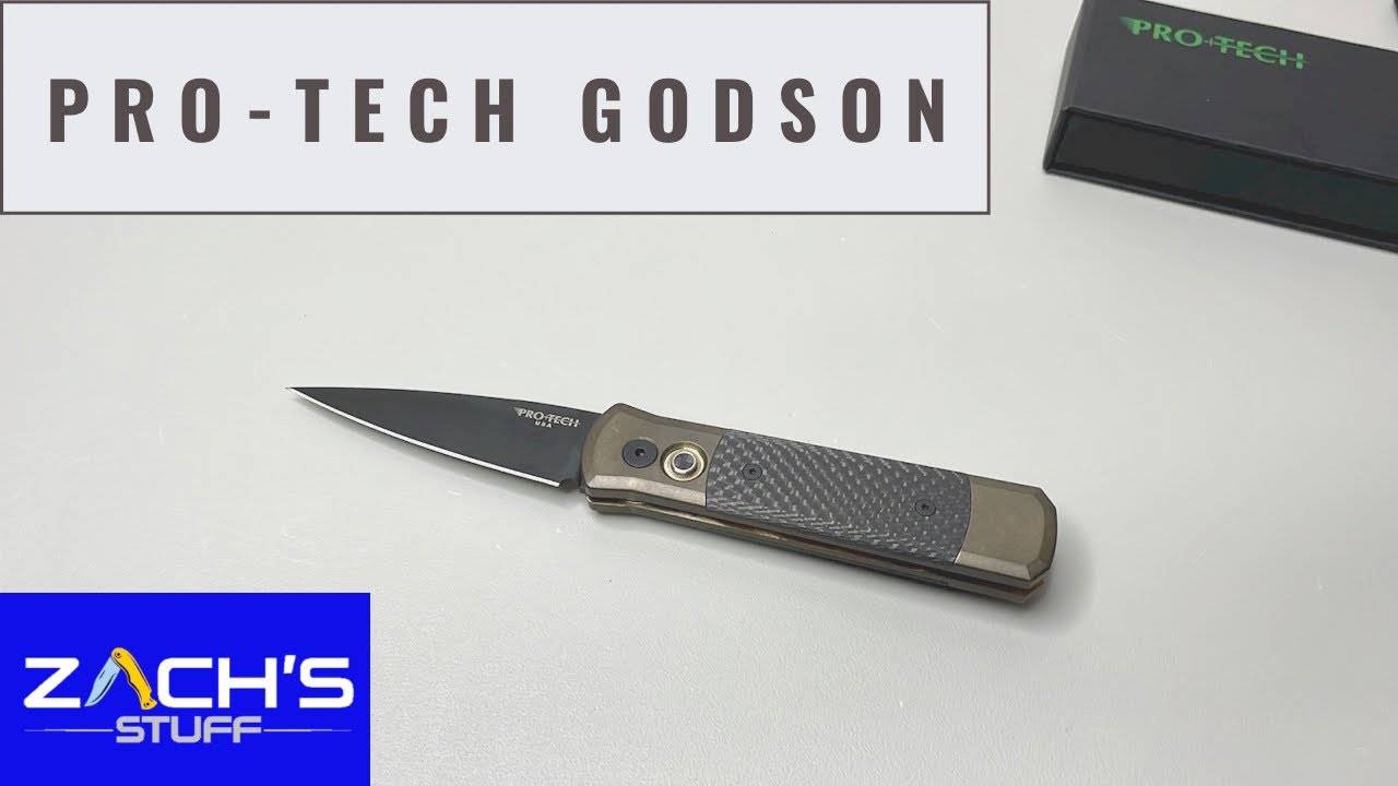 Pro-Tech Knives Godson (Bronze Aluminum) - YouTube