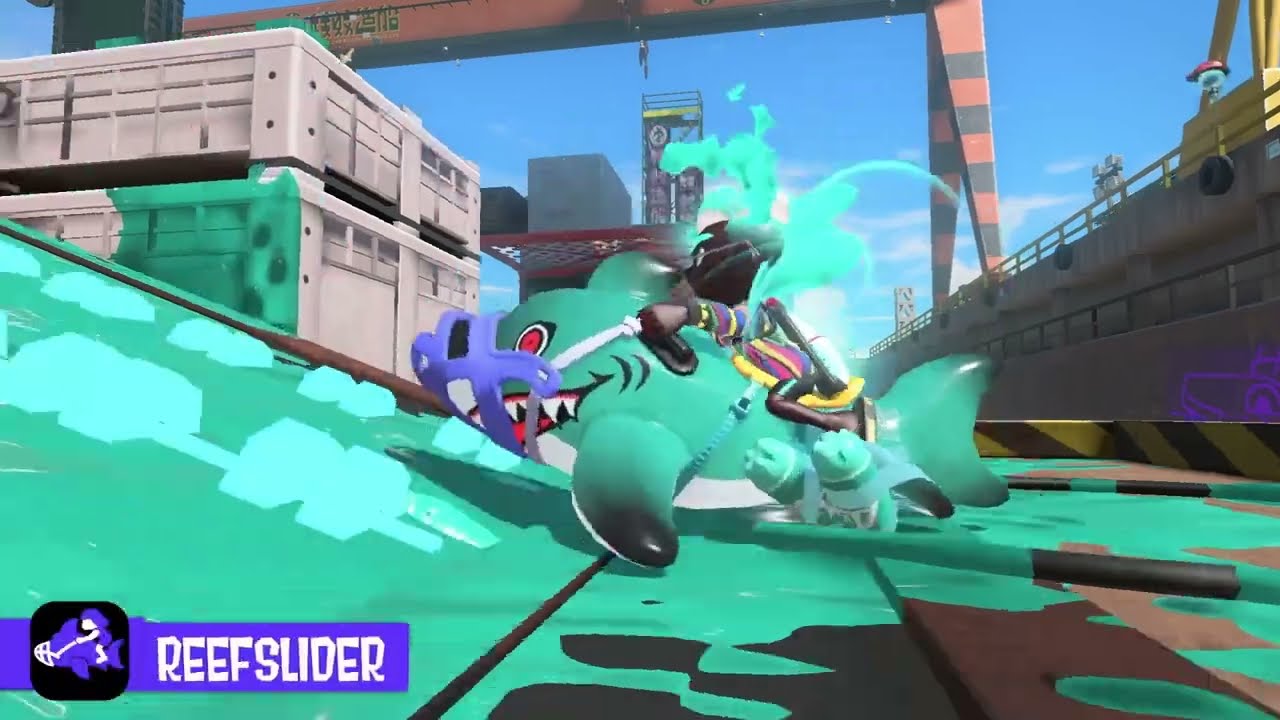 Splatoon 3 REEFSLIDER - YouTube