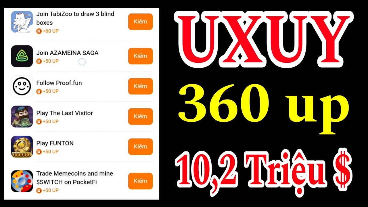 UXUY NHẬN 360 UP TOKEN TỪ NHIỆM VỤ FREE KÈO VÍ VỚI 10,2 TRIỆU $ HUY ĐỘNG TỪ BINANCE LABS ĐẦU TƯ ...