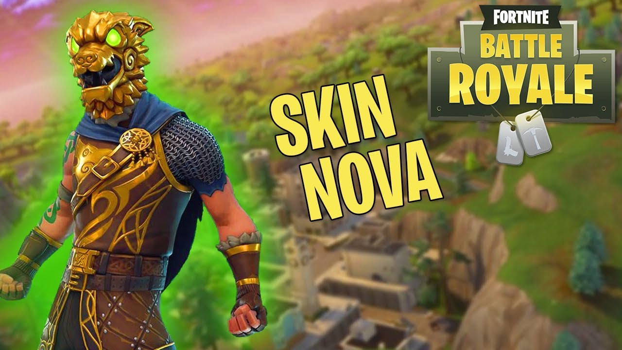 FORTNITE - A NOVA SKIN LENDÁRIA DE VIKING !!! - YouTube