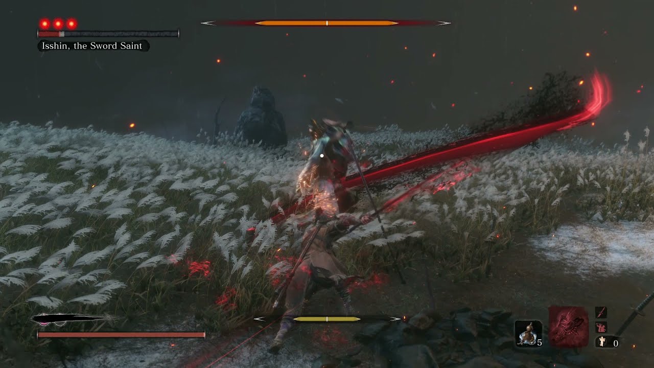 Ashina Reservoir-Revisited/Isshin, The Sword Saint / Sekiro : Shadows ...