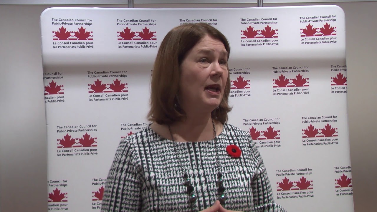Jane Philpott at the CCPPP P3 conference - YouTube
