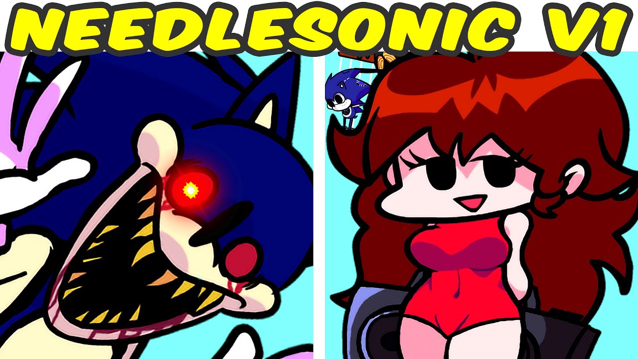 FNF VS NeedleStick Sonic VS GOOD Ending VS BAD Ending - Update V1 (MOD ...