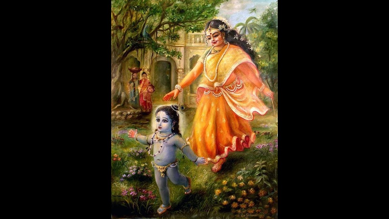 Damodar Leela Pastime by H.G. Krishnamayi Devi Dasi - YouTube