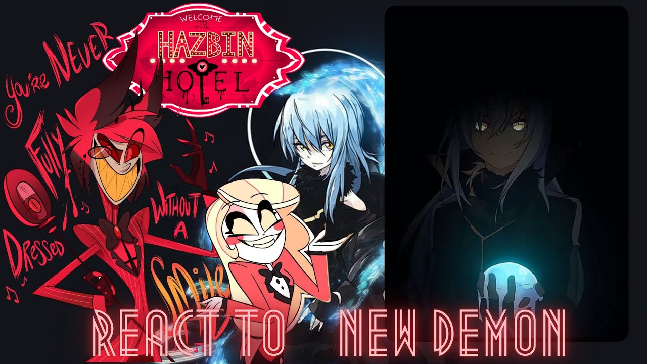Hazbin Hotel Angels react to rimuru tempest | slime | Lucifer | Gacha ...