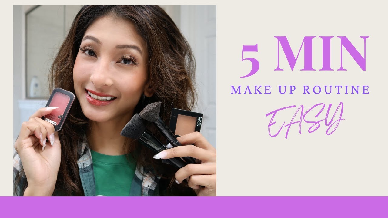 My 5 Minute Make Up Routine - Everyday - YouTube
