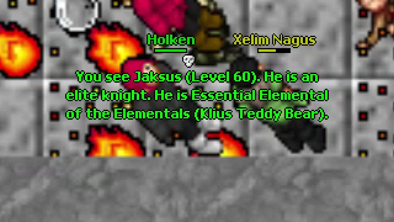Holken | PLAYER KILLING (Danubia, Tibia 7.4) - YouTube