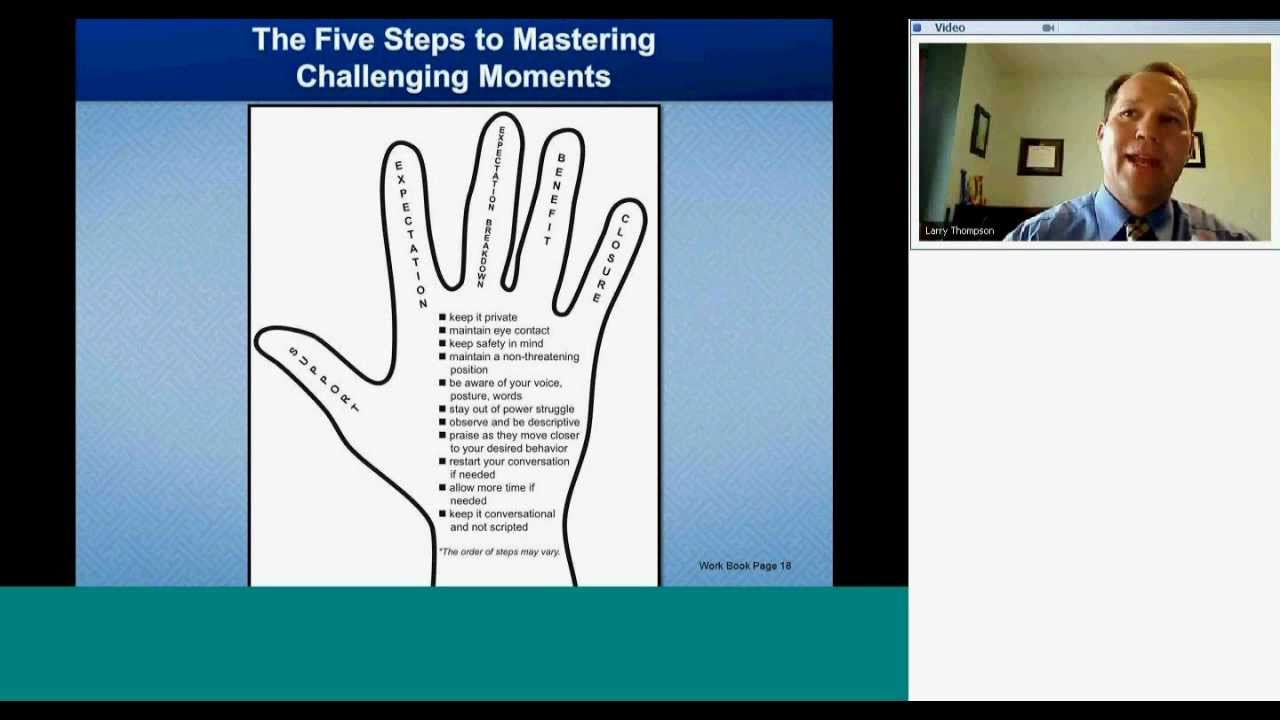 Larry Thompson: Responsibility-Centered Discipline Webinar Clip - YouTube