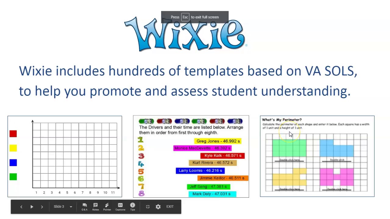Using Wixie to meet VA Math SOLs in 4th grade - YouTube