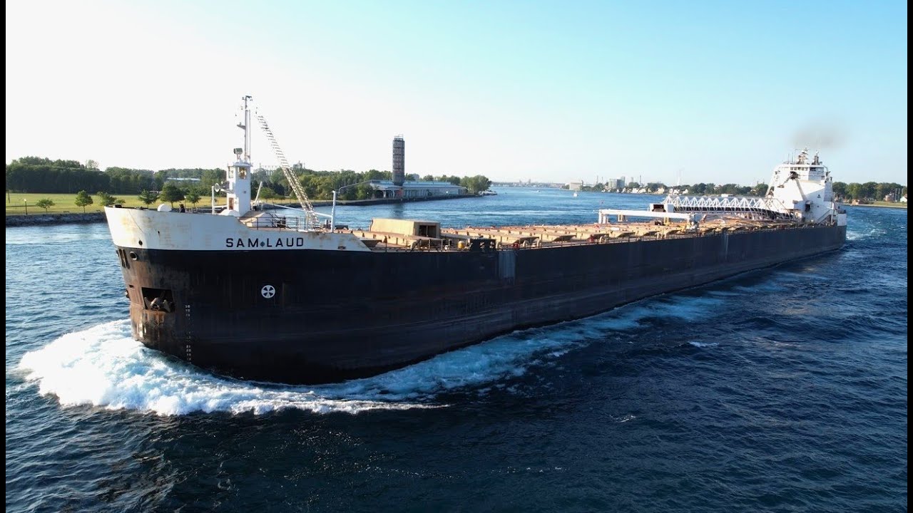 SAM LAUD - Upbound Port Huron, Michigan 7-27-2024 - YouTube