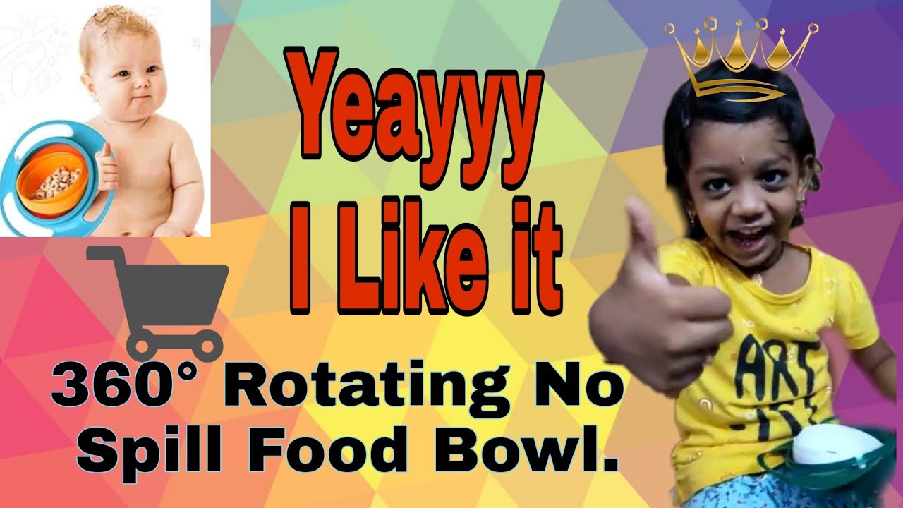 Magic baby bowl - 360° rotating | Genuine Review | from Meesho - YouTube