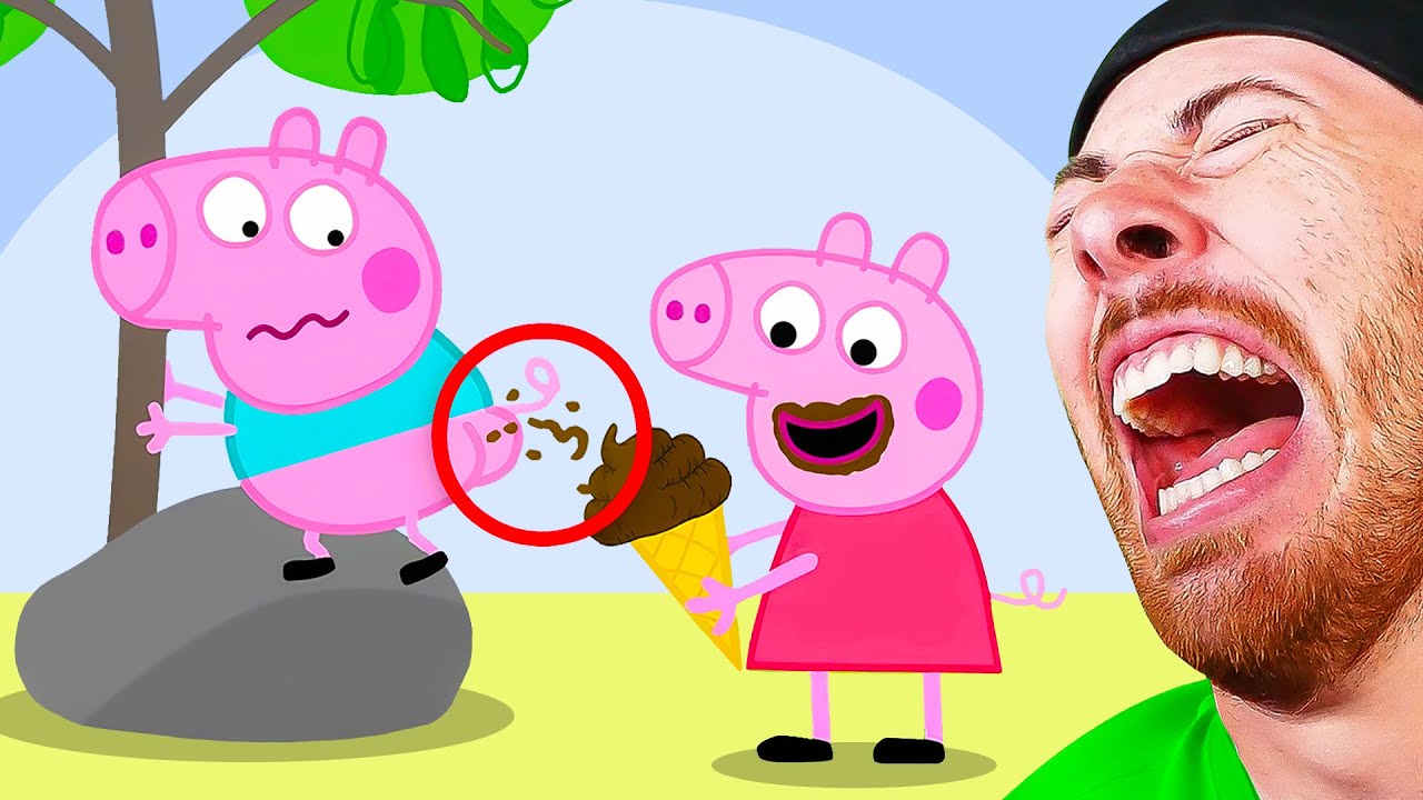 FUNNIEST Peppa Pig Cartoons Parody! (Funny Animations) - YouTube