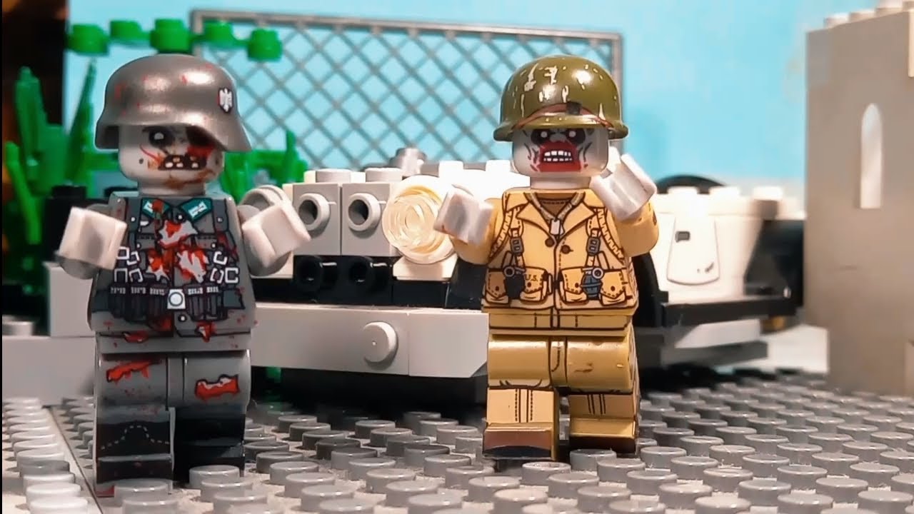 lego zombies world war 2 - YouTube